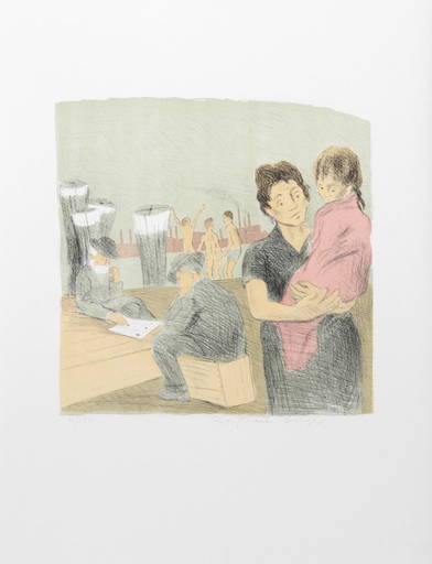 Raphael Soyer, Memories Portfolio, 12 Lithographs