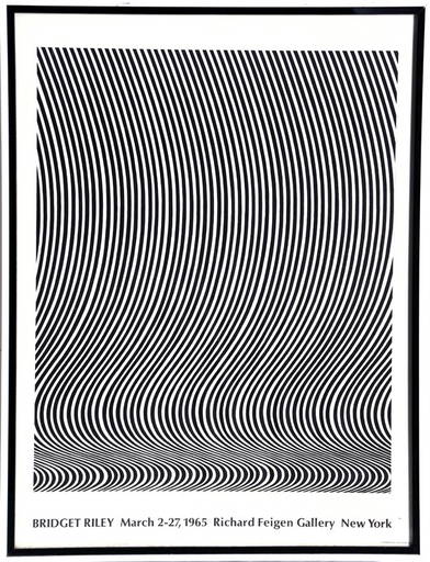 Bridget Riley, Richard Fiegen Gallery Exhibition,