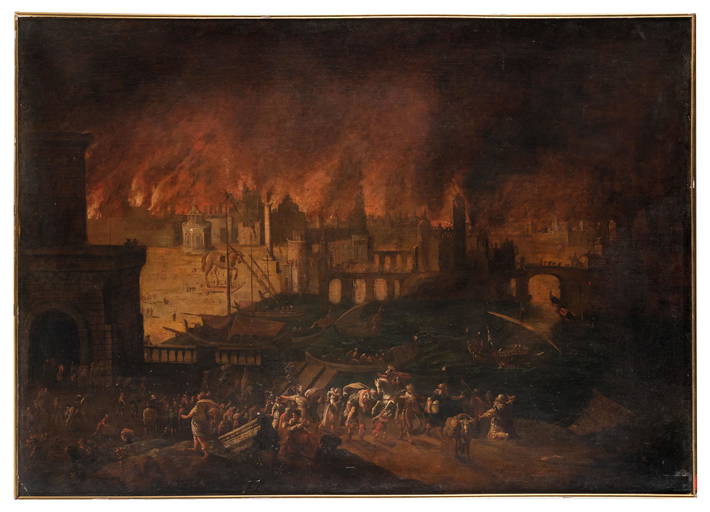 Francois De Nome' Detto Monsu' Desiderio (cerchia Di)