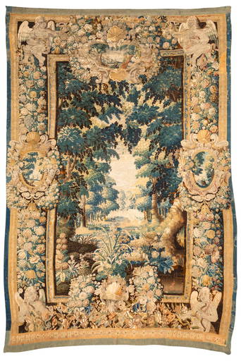 ARAZZO FIAMMINGO, VERDURE, CIRCA FINE XVII - INIZI (#0021) on Nov 15 ...