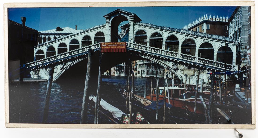 John Bucci, Large Lighted Image Display Case