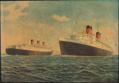 Ss Statendam Ocean Liner Travel Agency Model