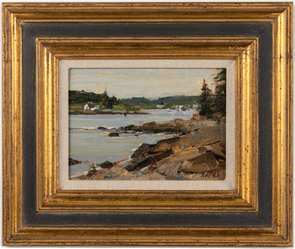 Michael B. Karas, Waterfront Landscape, O/B - Oct 18, 2022 | Everard ...