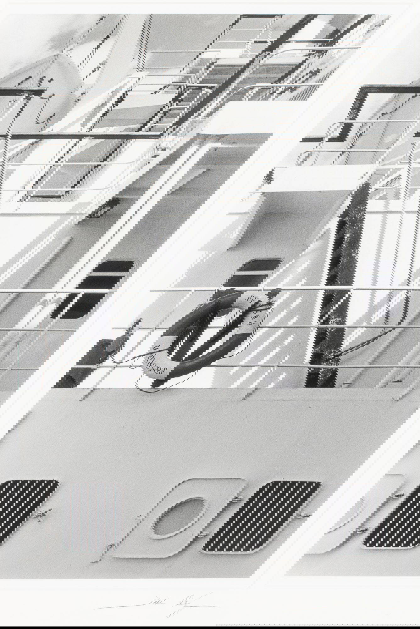 Jack Leigh, Steps And Shadows, Silver Gelatin Print Auction