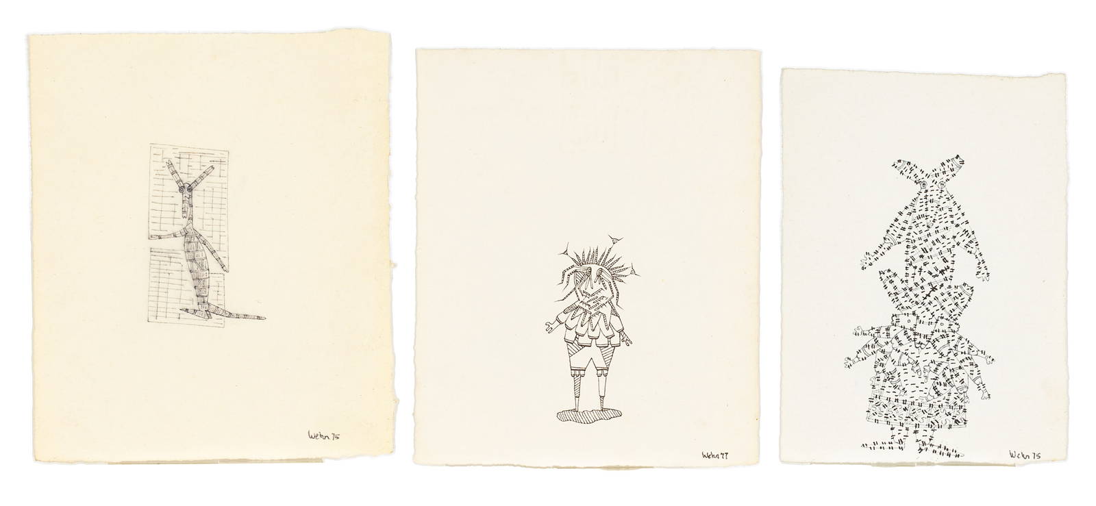 Wesley Wehr (wa, 1929-2004), 3 Drawings Auction