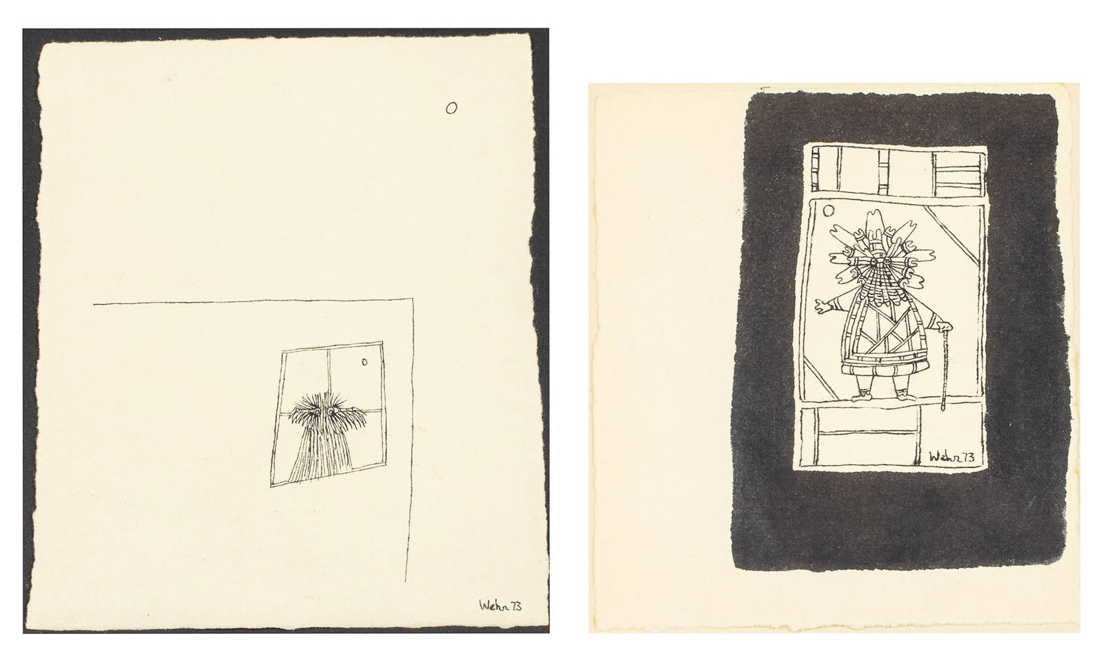 Wesley Wehr (wa, 1929-2004), 3 Drawings Auction