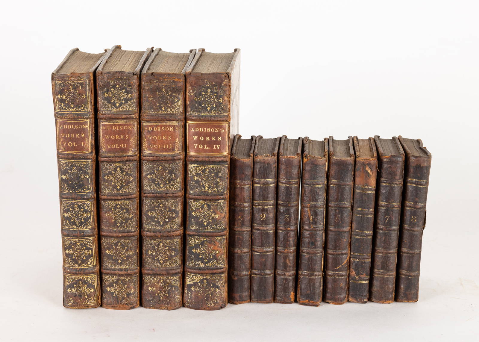 Addison, The Works, 1721 And The Spectator, 1749 Auction