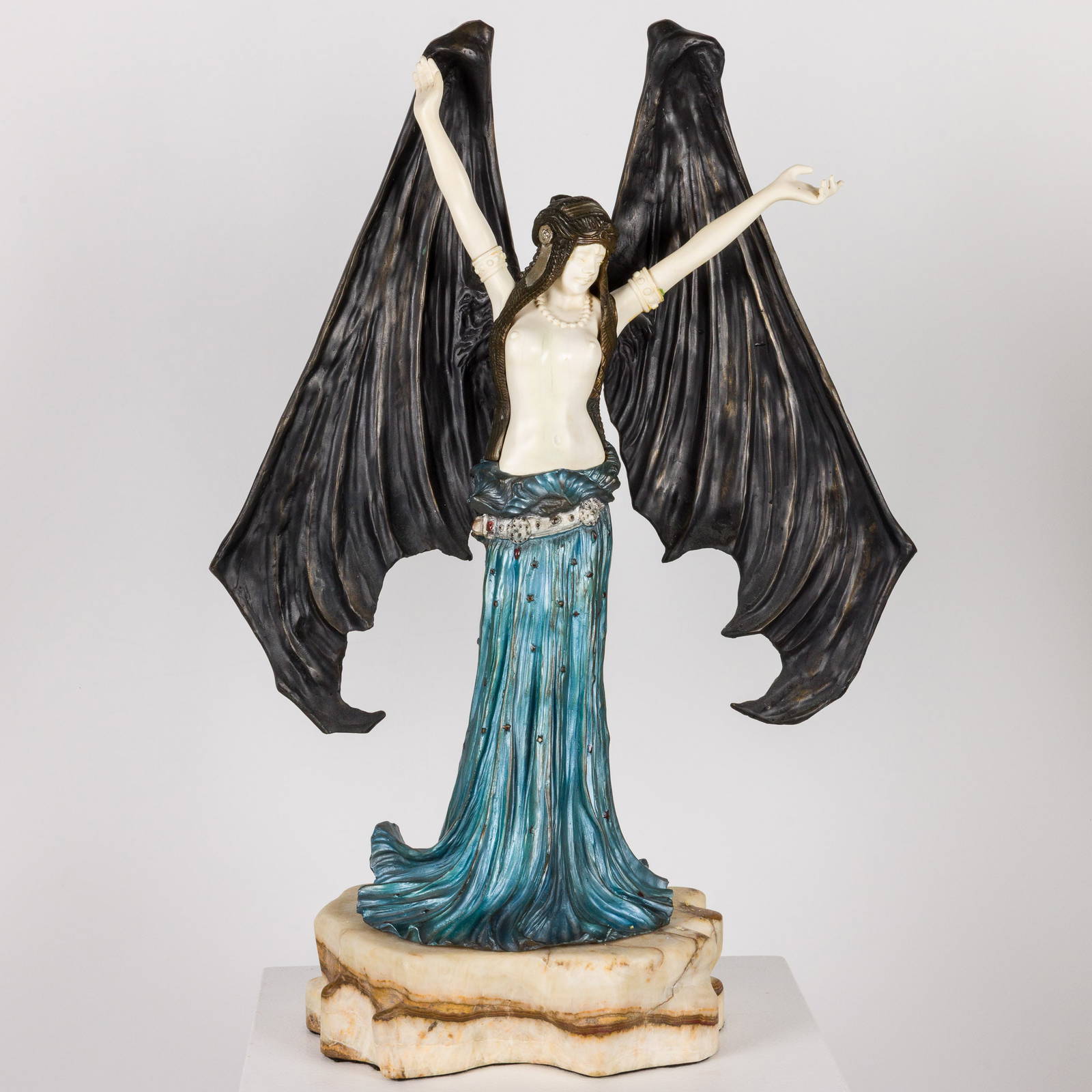 After Agathon Leonard, The Vampire, Bronze Auction