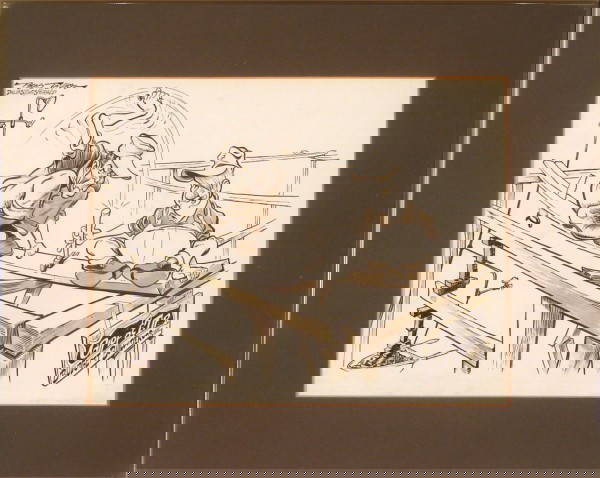 Bob Taylor (political Cartoonist) (20th Century) A