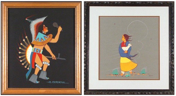 329: Archie Blackowl (Flaying Hawk) (1911-1992) Cheyenn