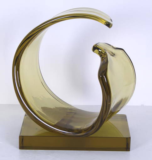Modern Glass Sculpture