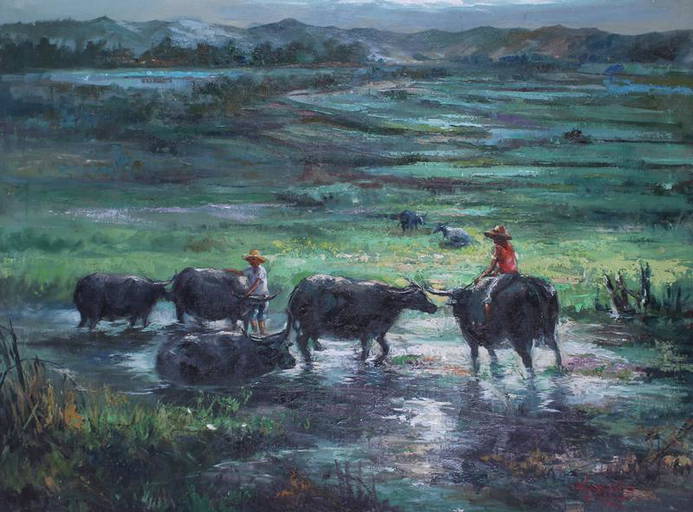 Eddie Sarmiento (b. 1940) Filipino - Sep 18, 2021 | Clark's Fine Art ...