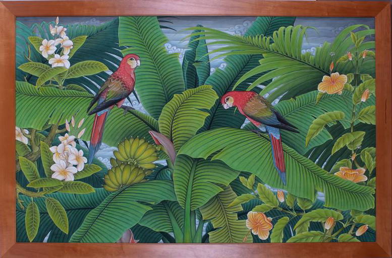 Artist From Ubud Bali (20 Th Century)