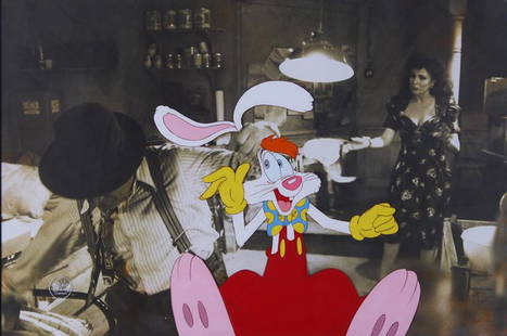 Original Disney Eddie Valiant Who Framed Roger Rabbit Production Drawings