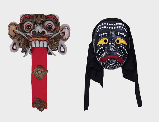 Indonesian & South Korean Masks (two)