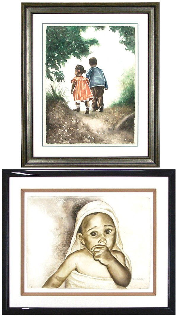 Kenneth Gatewood (b. 1959) African American (two)