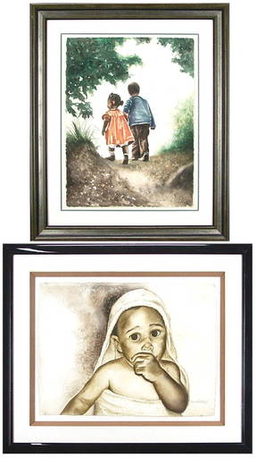 Kenneth Gatewood (b. 1959) African American (two)