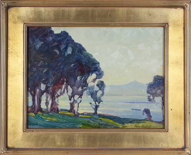 Aaron Edward Kilpatrick (1872 1953): Coastal Landscape