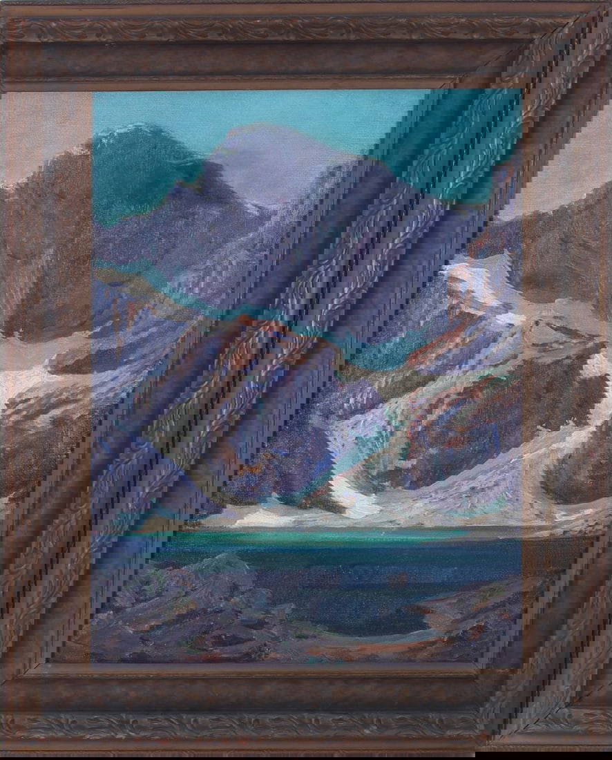 Elmer Page Turner (1890-1966) Colorado New Mexico Auction