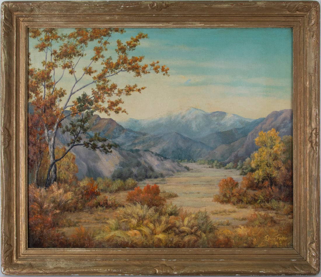 Edwin Forker (1876-1958) California Auction