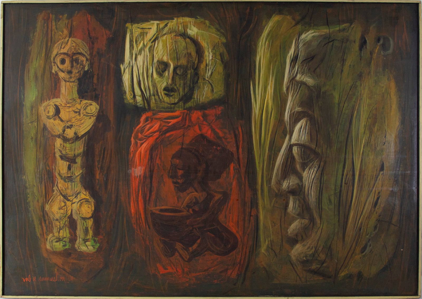 Val A. Samuelson (1913-2000) Minnesota California Auction