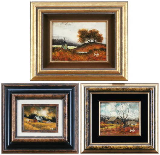 Robert Nidy (20th / 21st Century) American (three)