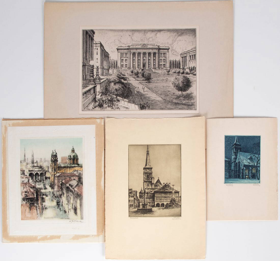 Ernest David Roth (1879-1964) German American & Artists Unidentified ...