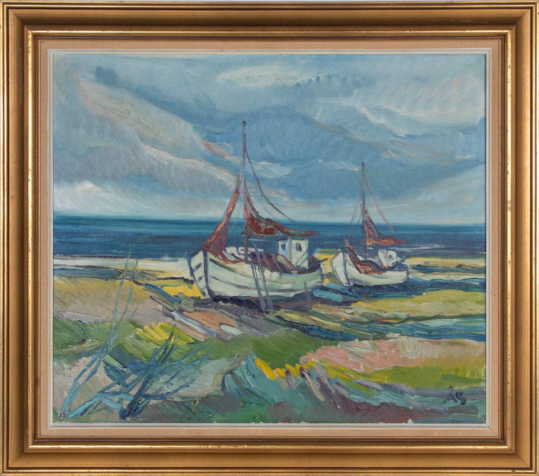 Aage Strand (20 Th Century) Danish Auction