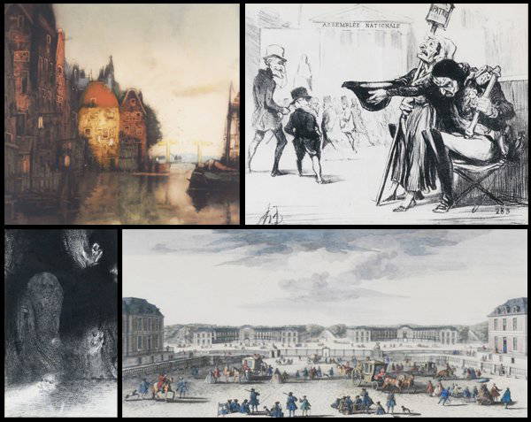 Odilon Redon, Honore Daumier, Jacques Rigaud,