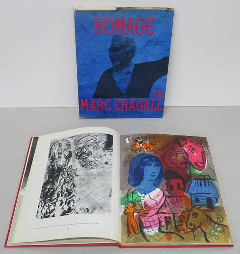 Marc Chagall (book With Lithograph)