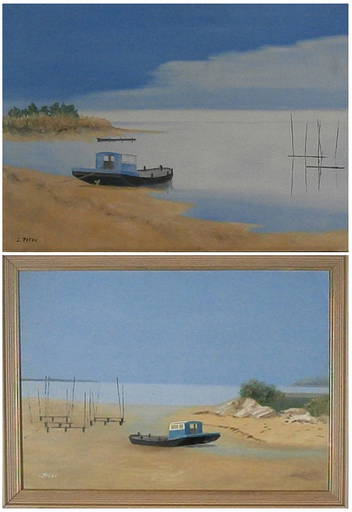 Louis Pecou (20th Century) French (two)