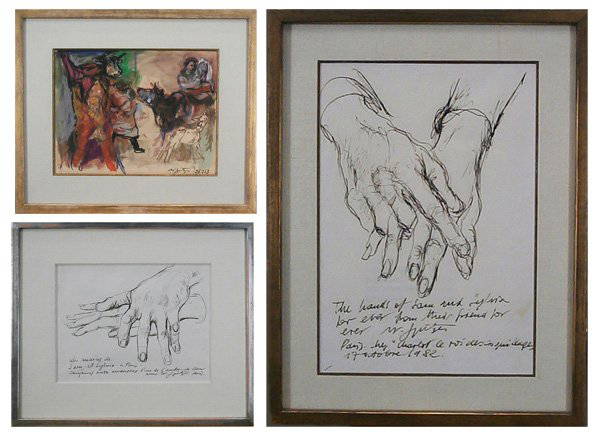 Walter Spitzer (b. 1927) Poland France (three)