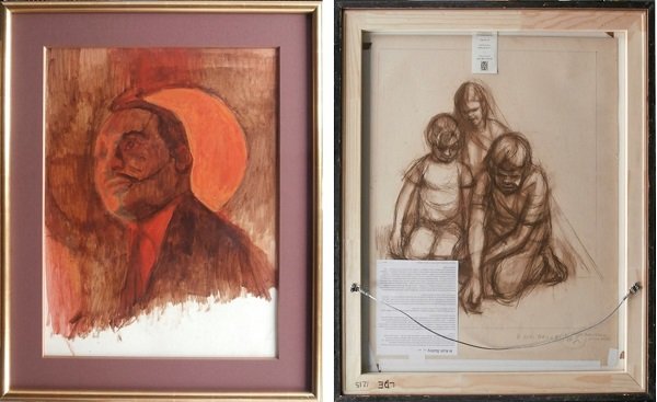 Herman Kofi Bailey (1931-1981) African American (two)