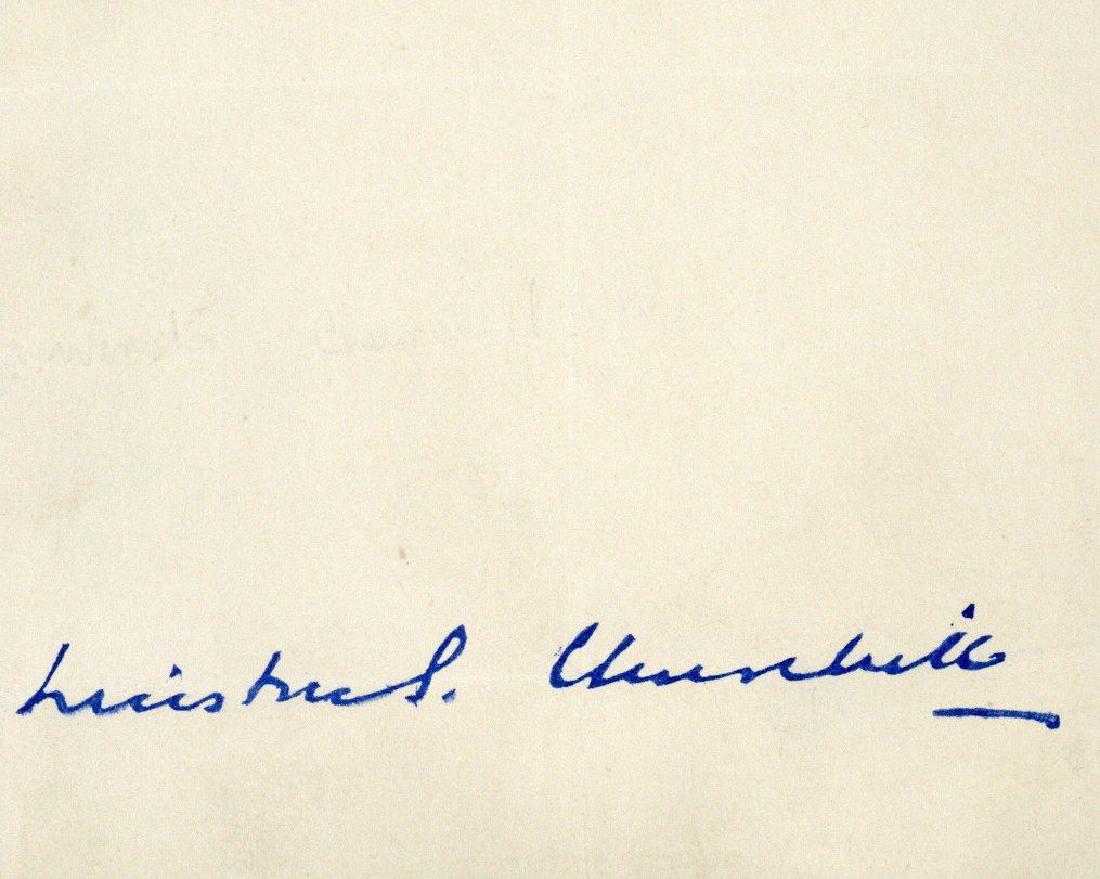 Autograph Album Incl. Winston Churchill Autograph