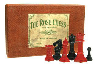 219E: THE ROSE CHESS SET, and six others