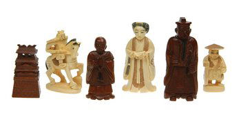 240E: A JAPANESE IVORY CHESS SET, c. 1950 - Oct 23, 2006 | Bloomsbury ...