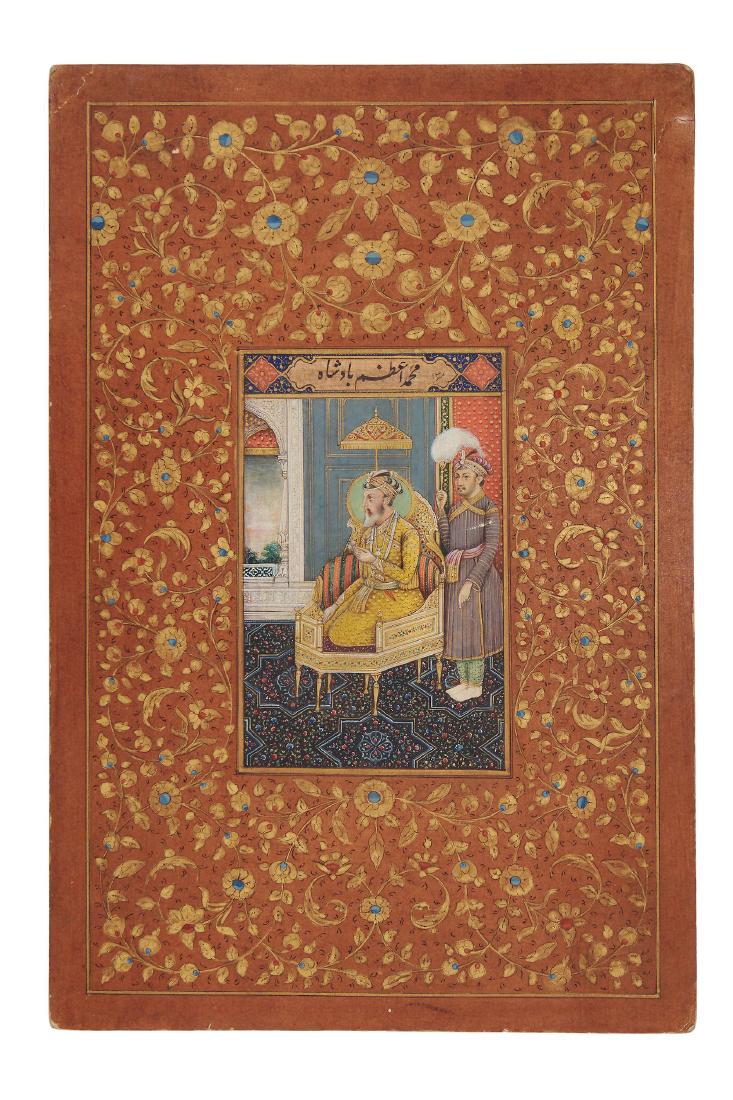 Antique Mughal Miniature Painting - Kamasutra Art