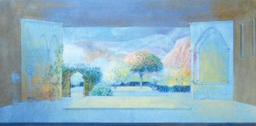 David Tindle Ra (b.1932) Design For Aldebrough Fe