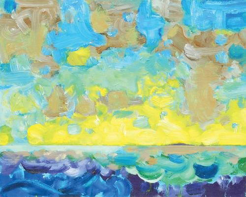 Bob Crossley (b.1912) Untitled (seascape)