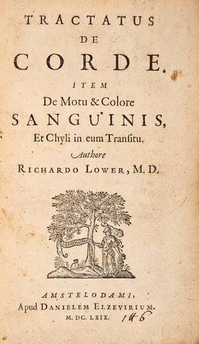 528: Lower (Richard) Tractatus de Corde 1669