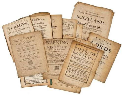 6: Pamphlets, 17th century.
