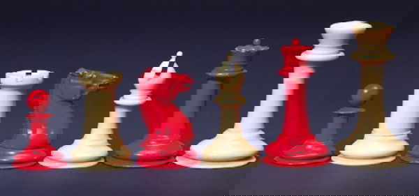 101: JAQUES STAUNTON IVORY CHESS SET, circa 1860