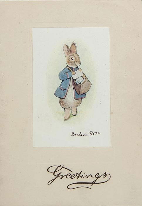[Potter (Beatrix)] Christmas Card
