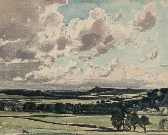 Claude Muncaster Rws (1903 1974) Sutton Nr Bury, S