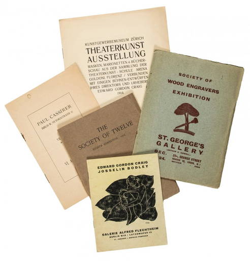 Craig (edward Gordon). Paul Cassirer. Vi.