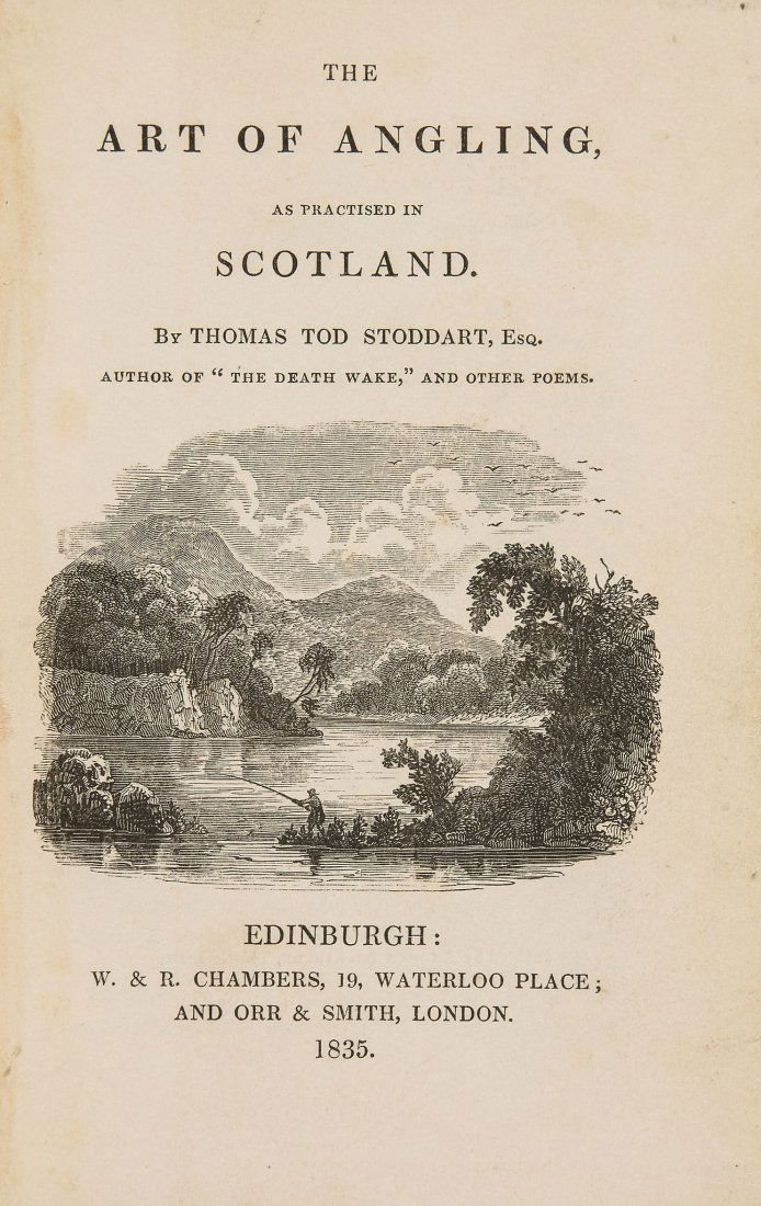 Stoddart (thomas Tod) The Art Of Angling As Practised