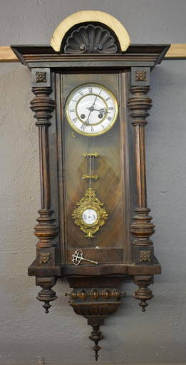 Ca. 1900 Tobias Bauerle Wall Clock