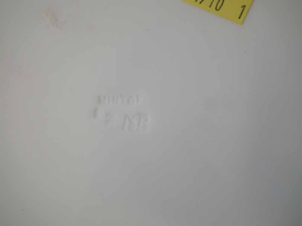 Three Minton Plates monogrammed by Henry Mitchell circa
