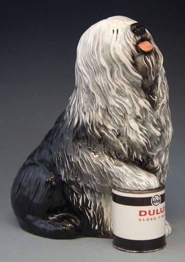 Beswick Old English Sheep Dog Figure Advertising Dulux