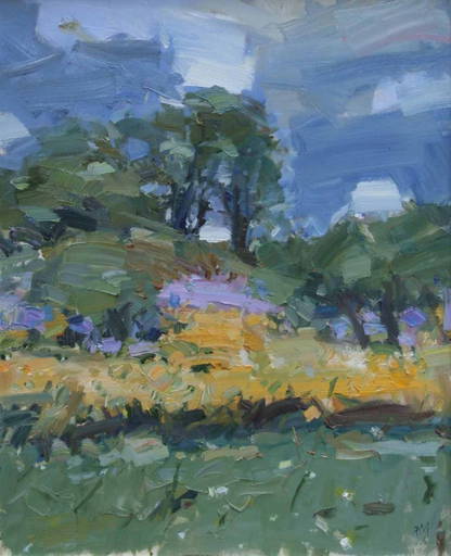 Don Mckinlay (1929 ), "spring Landscape, Bala, North